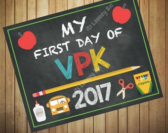 First day of vpk | Etsy