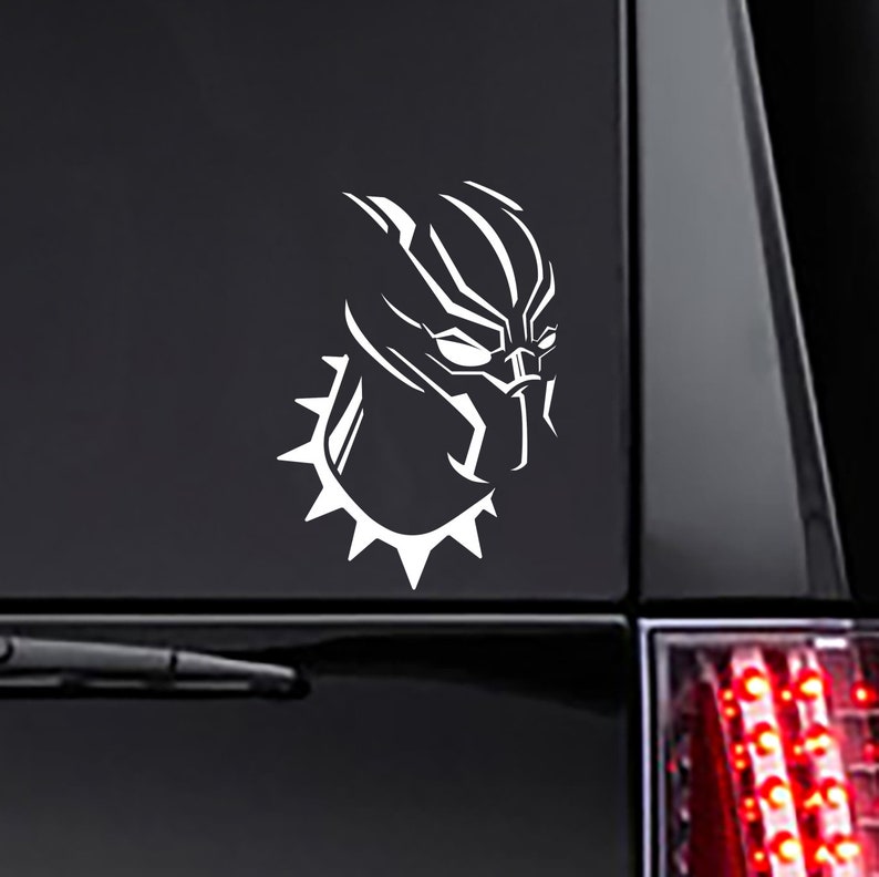 Marvel Decal Black Panther Decal MCU Black Panther Decal | Etsy