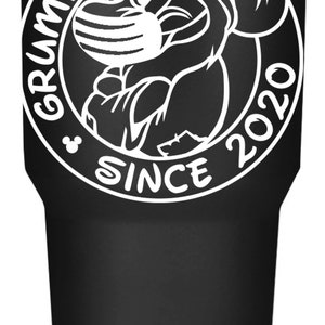 Disney Decal Masked Grumpy Since 2020 Grumpy Dwarf Decal - Etsy