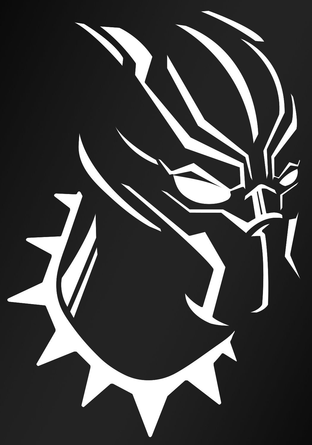 Marvel Decal Black Panther Decal MCU Black Panther Decal | Etsy