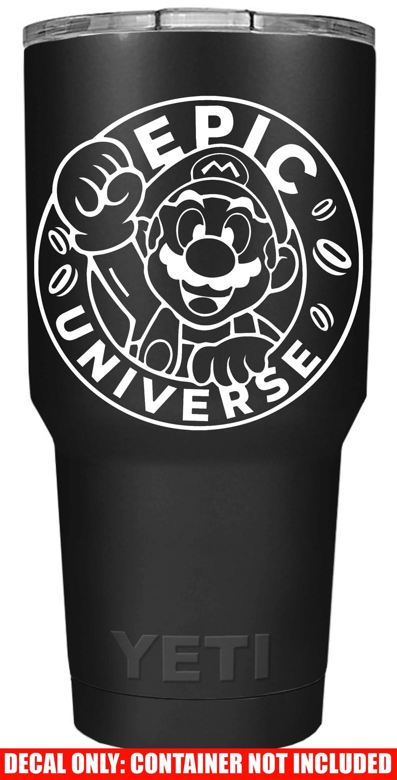 Super Nintendo World Epic Universe Decal - Universal Studios Orlando ...