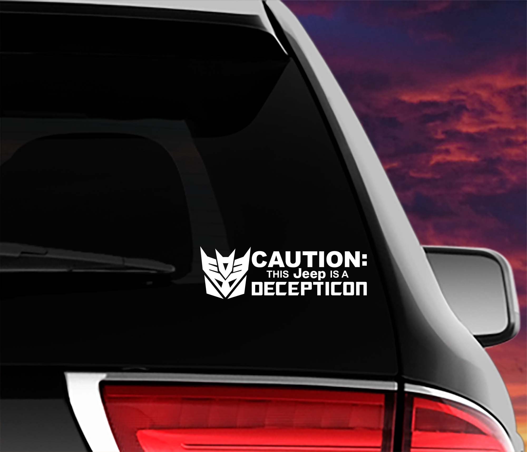 Decepticon Car Decal