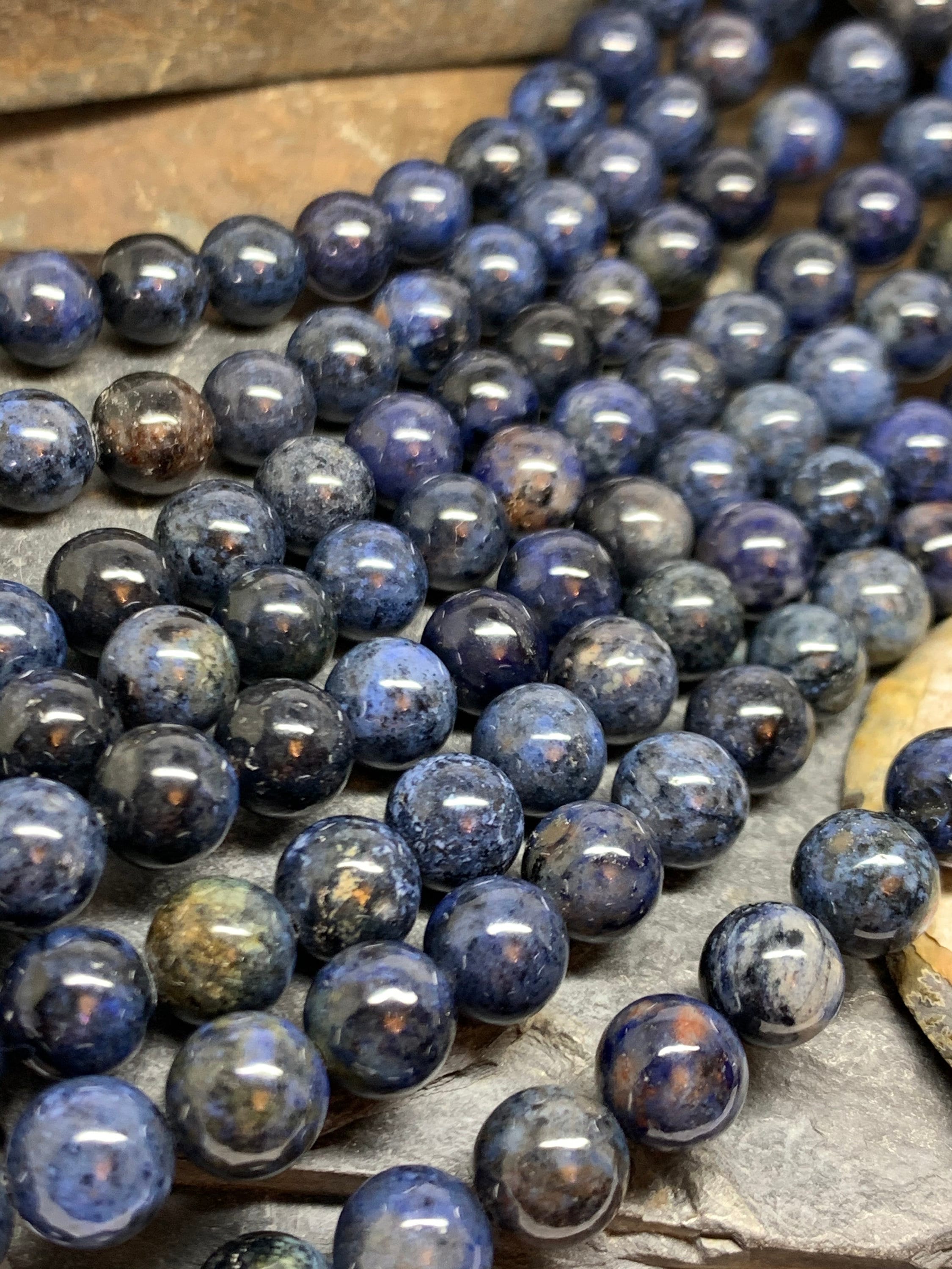 Light and Dark Natural Multi Tonal Blue and Sunset Natural Dumortierite ...