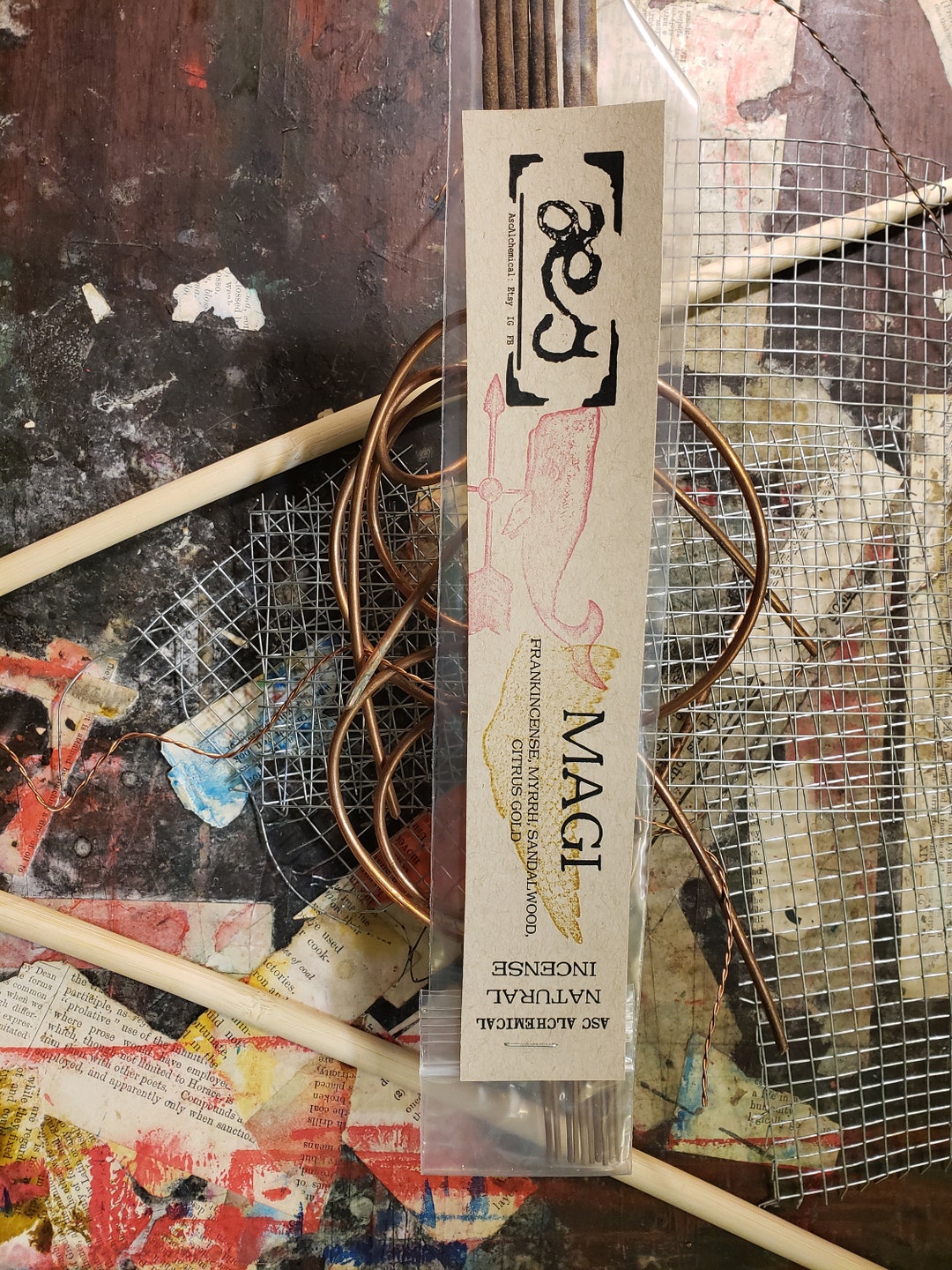 MAGI: Holidays Incense! Handmade, Hand-dipped Incense Sticks ...