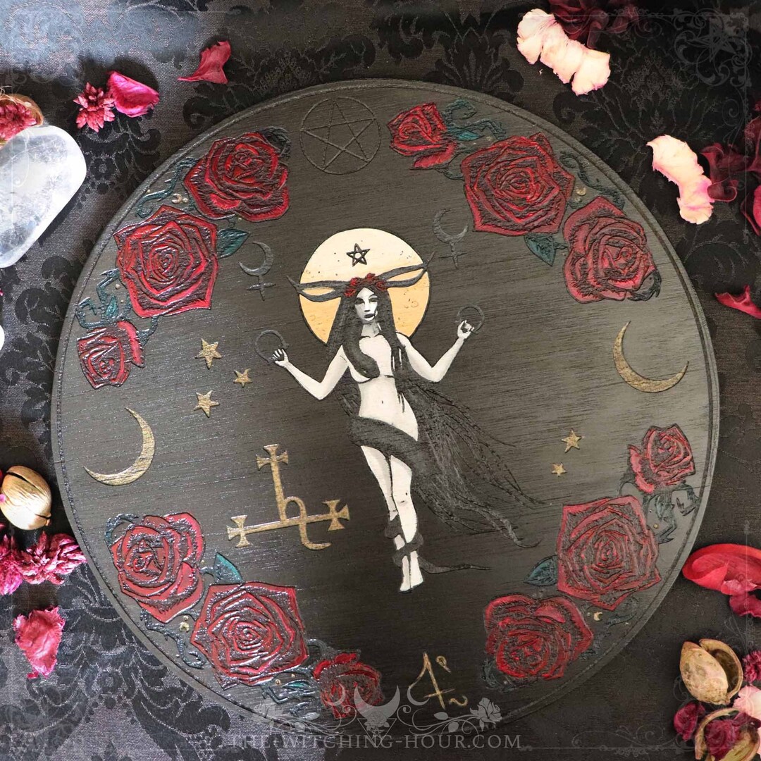Lilith Altar Ornament, Lilith's Sigil Decoration, Totally Handmade and ...