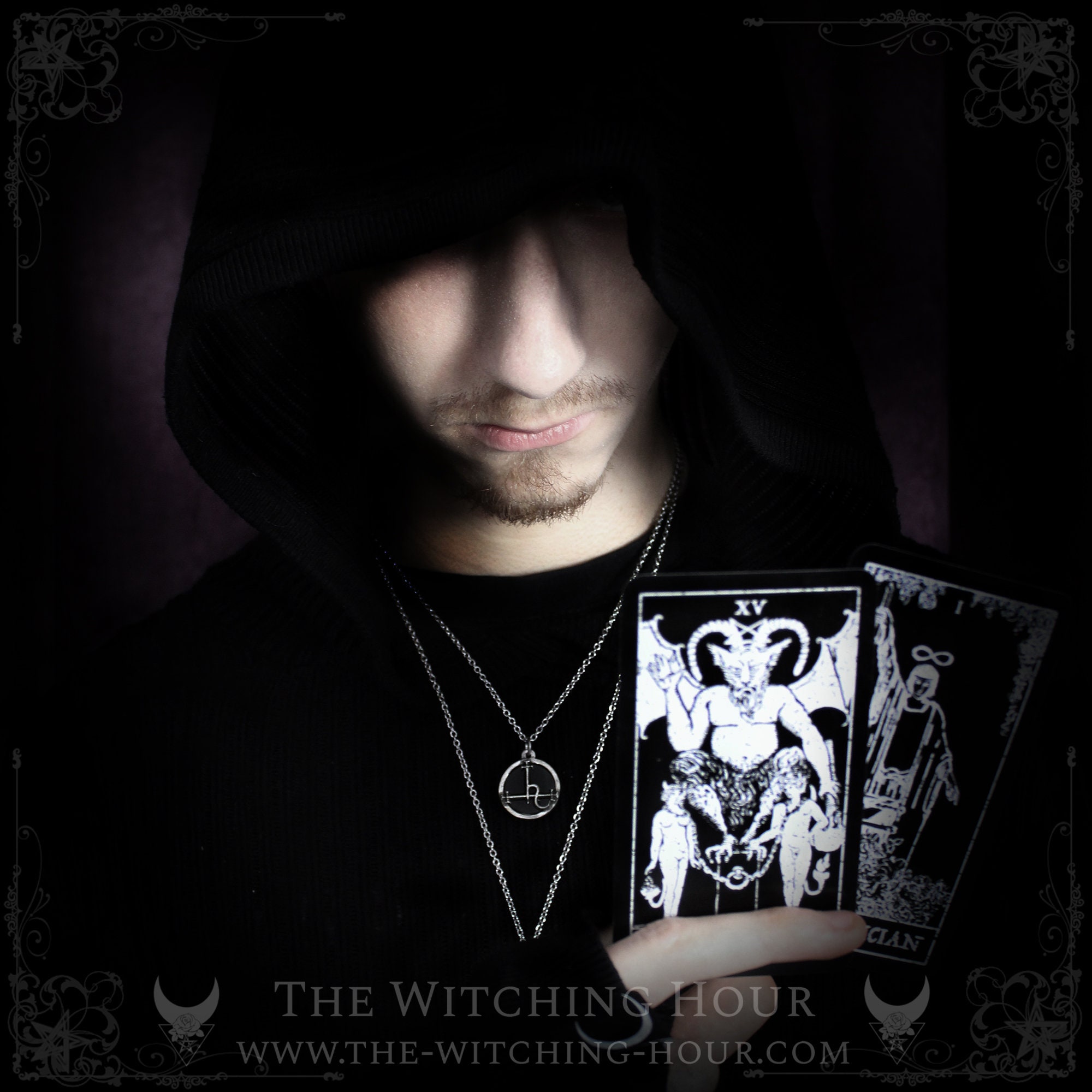 Sigil of Lilith Necklace Lilith Sigil Pendant With Rainbow | Etsy