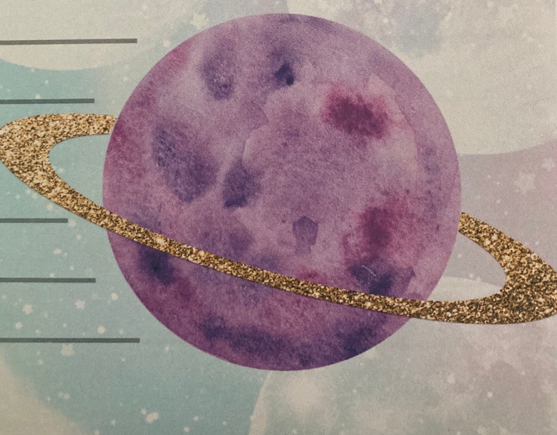 A4 Space Themed Writing Papers Lined Stationery Plain - Etsy UK