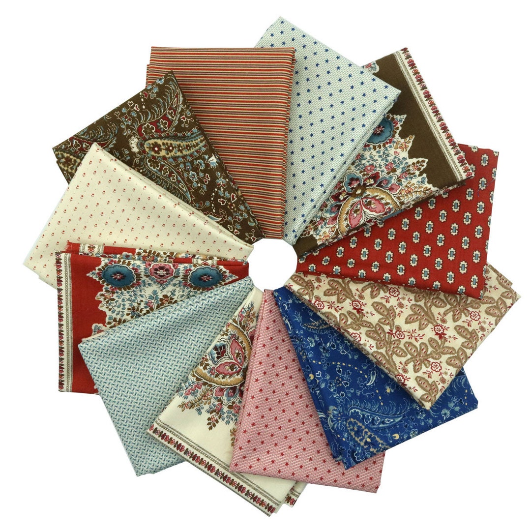 Moda ladies Legacy 12 Fat Quarter Bundle by - Etsy
