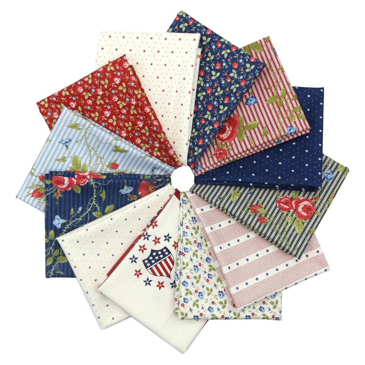 Moda 12 Fat Quarters "harbor Springs" - Etsy