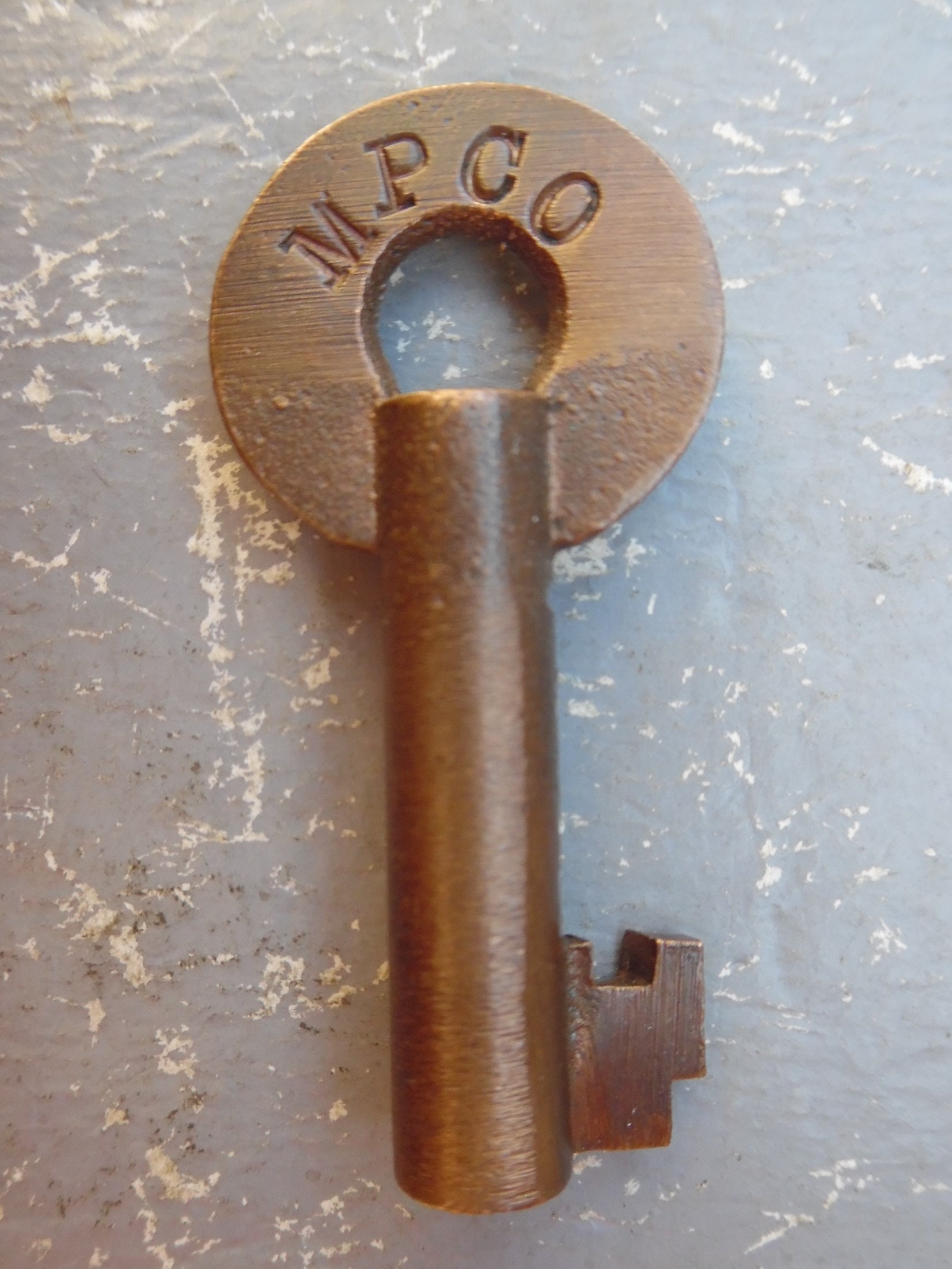 Antique M P CO Vintage Collectible Brass Railroad Railway Ry Military ...