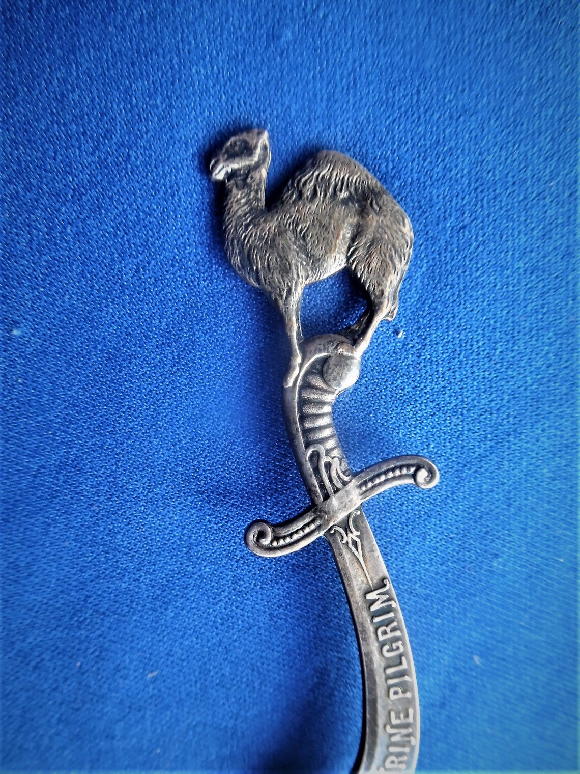 Antique Vintage MYSTIC SHRINE PILGRIM Sterling Souvenir Camel Egyptian ...