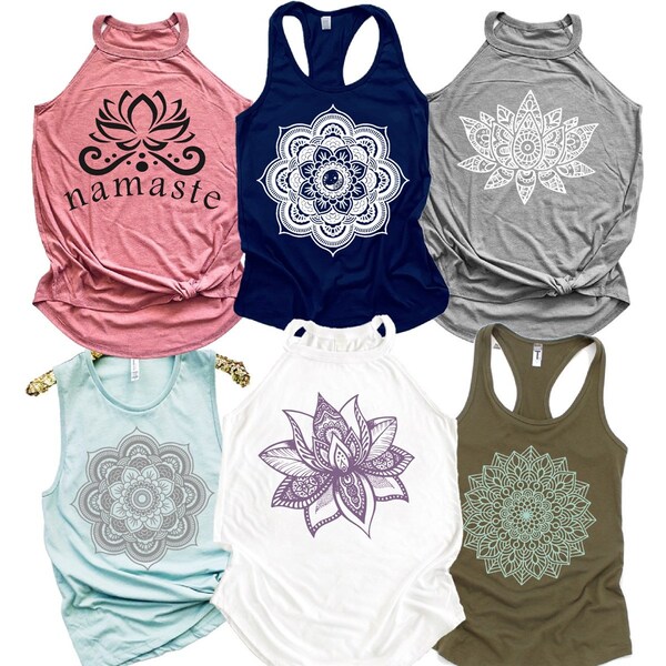 Yoga Tank - Etsy