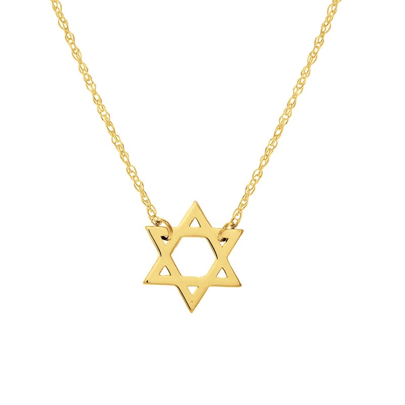 Jewish Star Necklace - Etsy