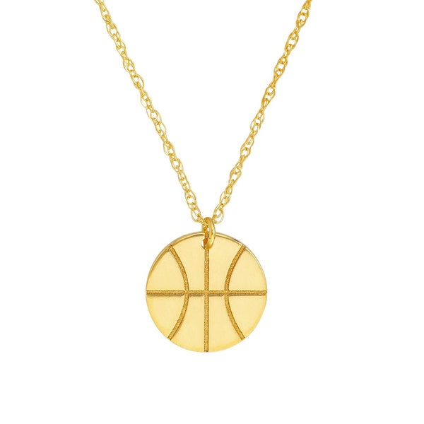 14k Gold Basketball Charm - Etsy