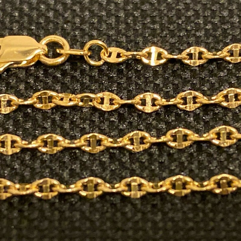 Thin Dainty Mariner Chain - Etsy