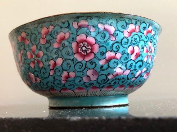 Antique Chinese Export Canton Enamel on Bronze Qing Dynasty | Etsy