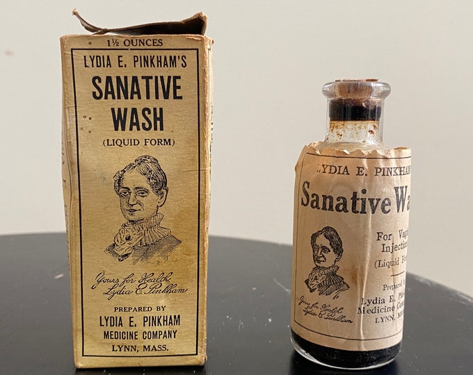Antique Circa 1920 Lydia Pinkham Sanative Wash - Etsy
