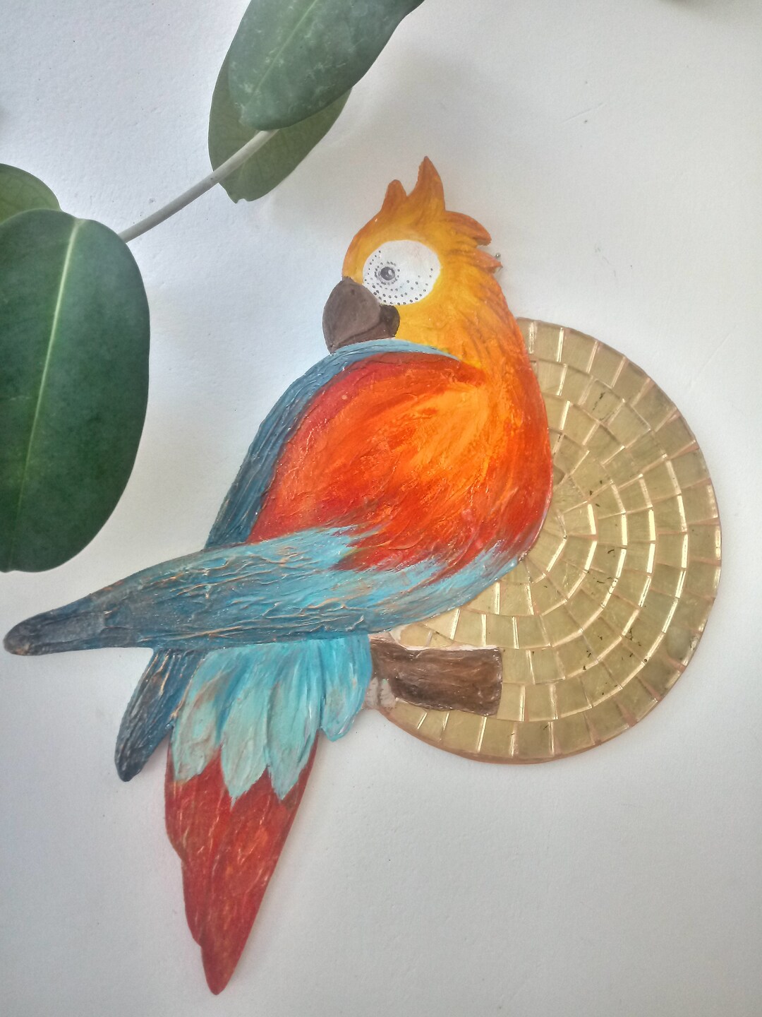 Parrot Parrot Lucky Charm Bright Décor - Etsy