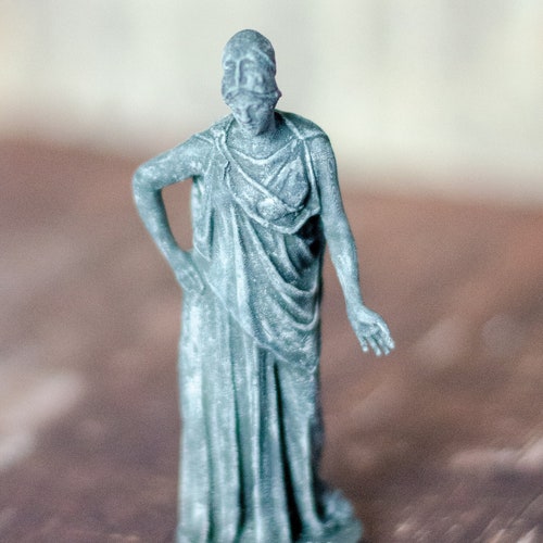 Miniature Greek Roman Athena Statue Dollhouse Fairy Garden - Etsy