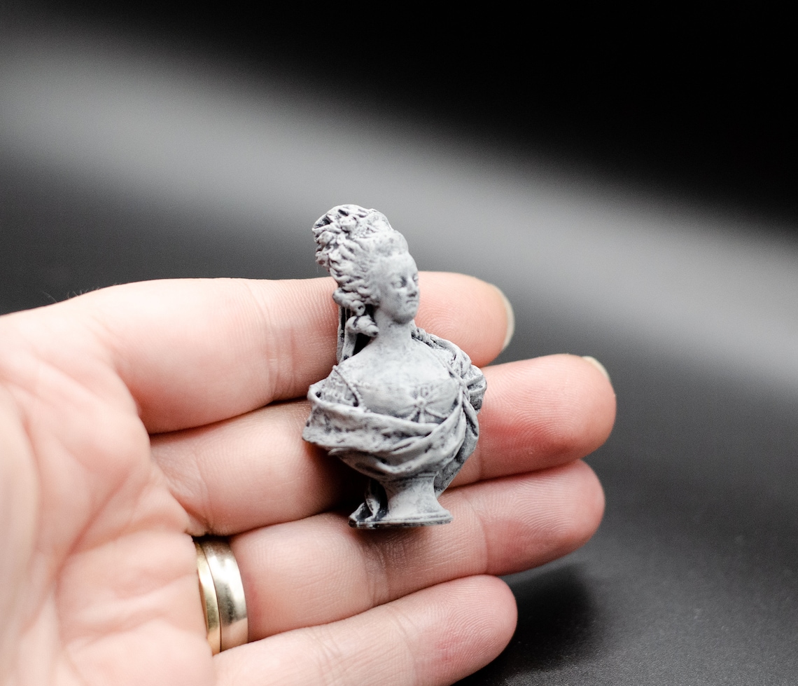 Handmade Miniature Marie Antoinette Statue Bust - Etsy