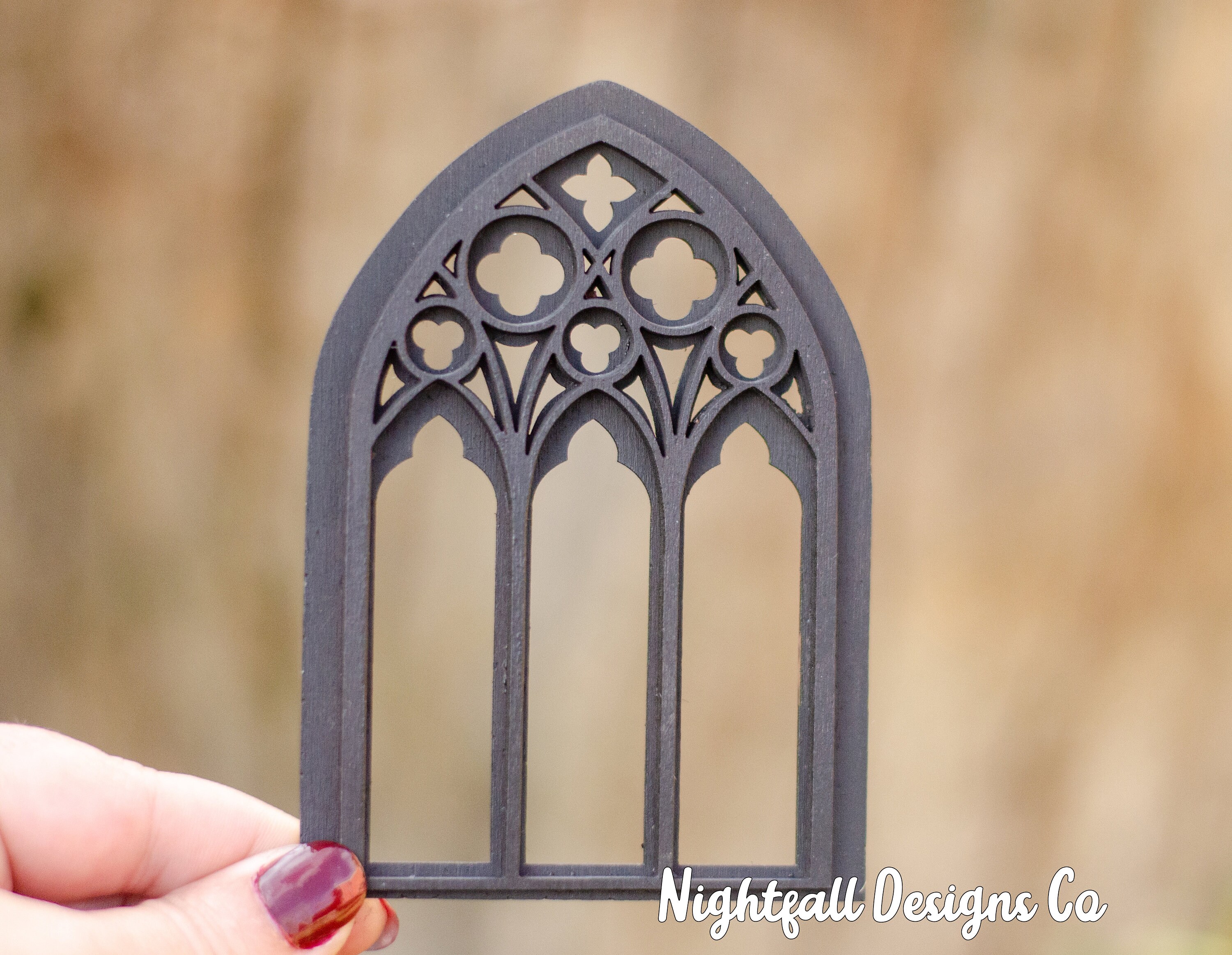 Miniature Gothic Cathedral Window Gothic Church Medieval - Etsy