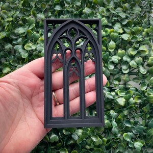 Handmade Miniature Gothic Cathedral Window, Mini Medieval Church ...