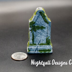12th Scale Handmade Miniature Tombstone, Cemetery Gravestone, Aged ...