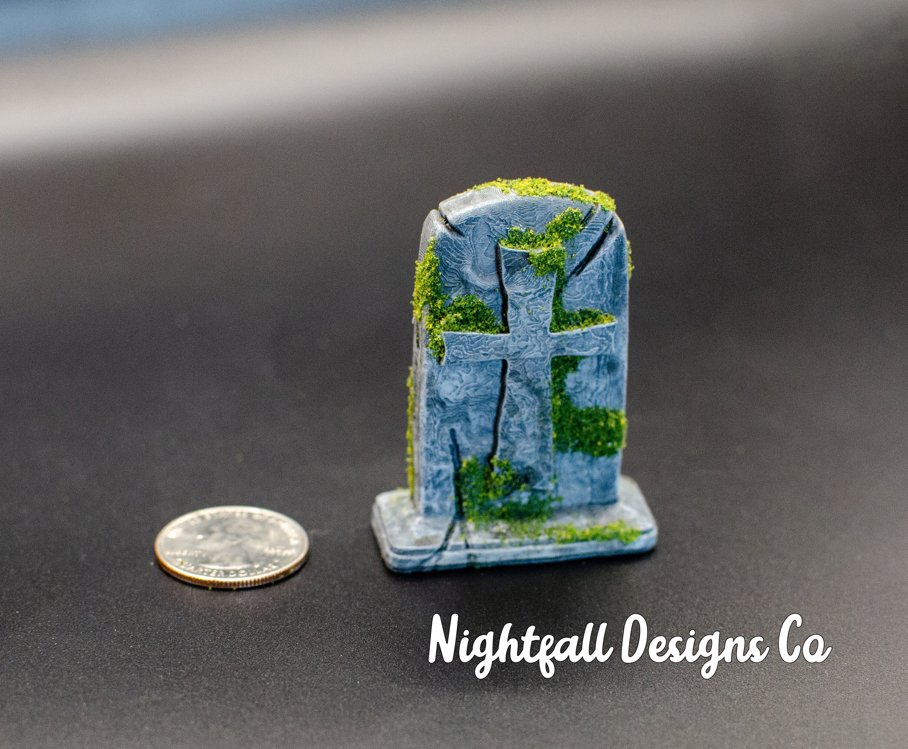 12th Scale Handmade Miniature Tombstone, Cemetery Gravestone, Aged ...