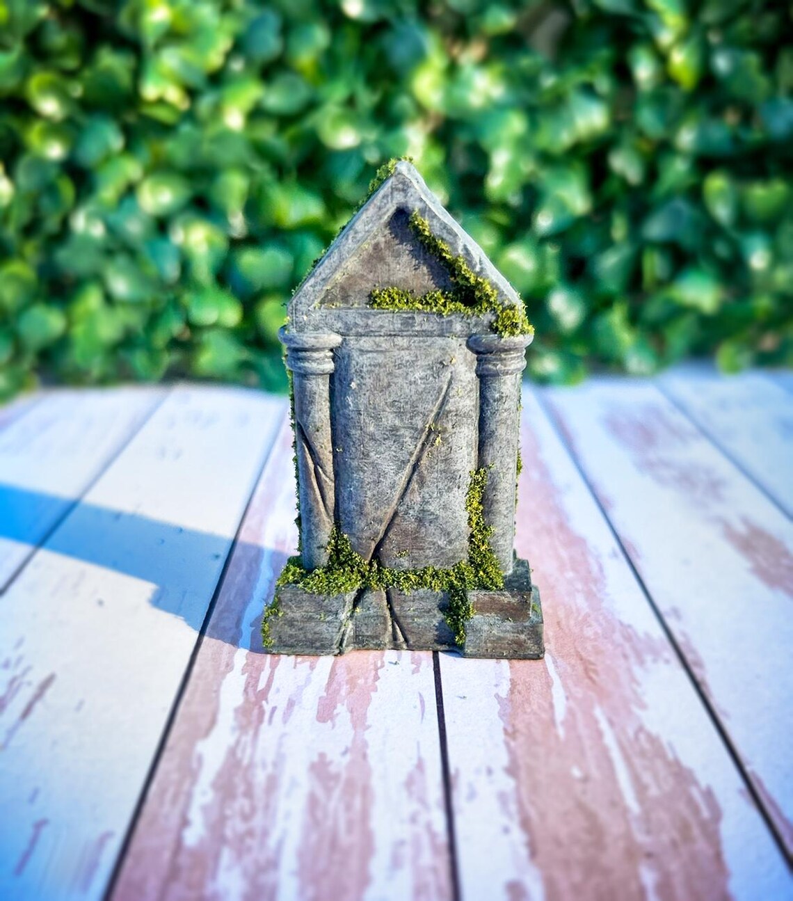 12th Scale Handmade Miniature Tombstone, Cemetery Gravestone, Aged ...