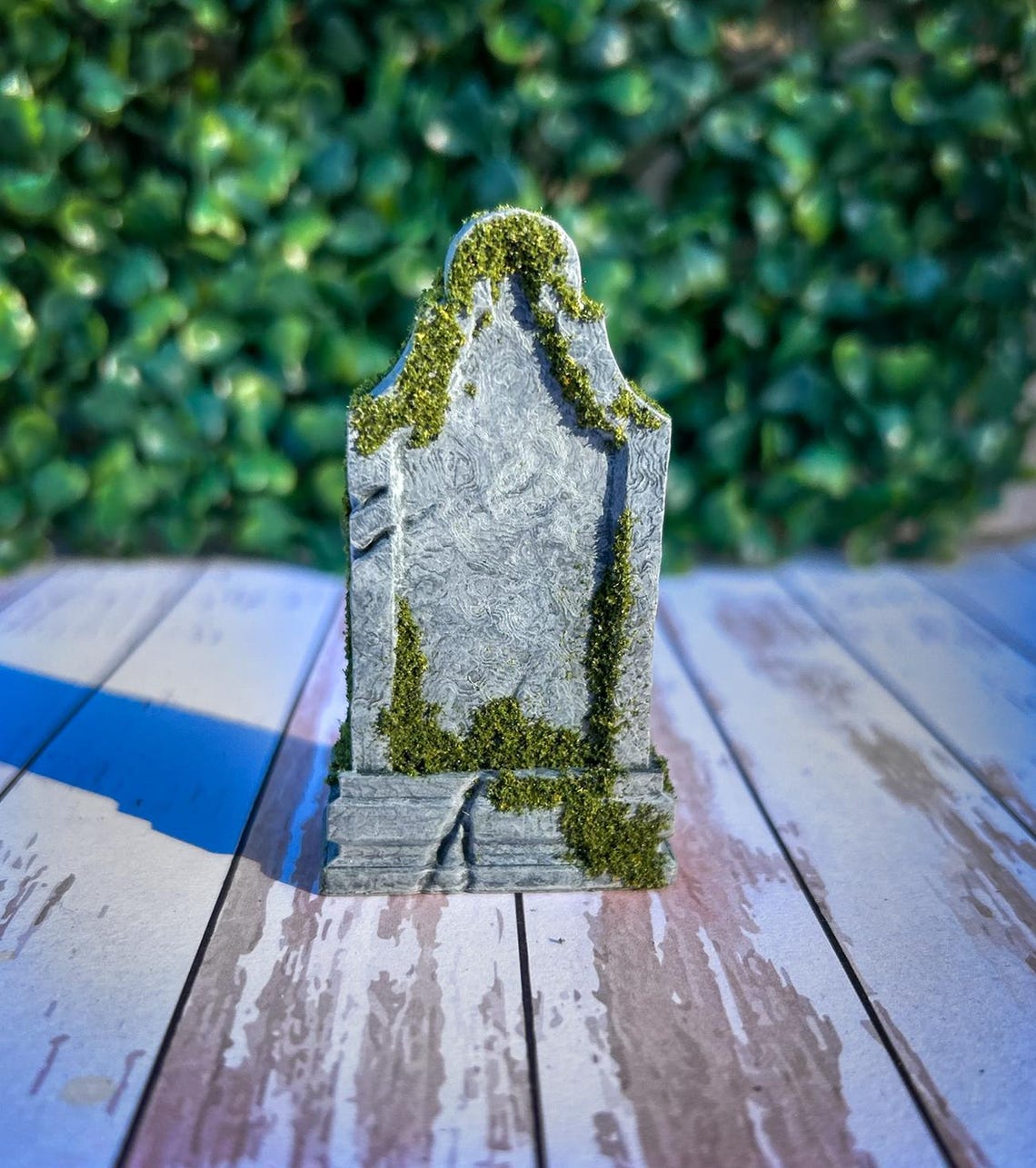 12th Scale Handmade Miniature Tombstone, Cemetery Gravestone, Aged ...