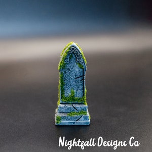 12th Scale Handmade Miniature Tombstone, Cemetery Gravestone, Aged ...