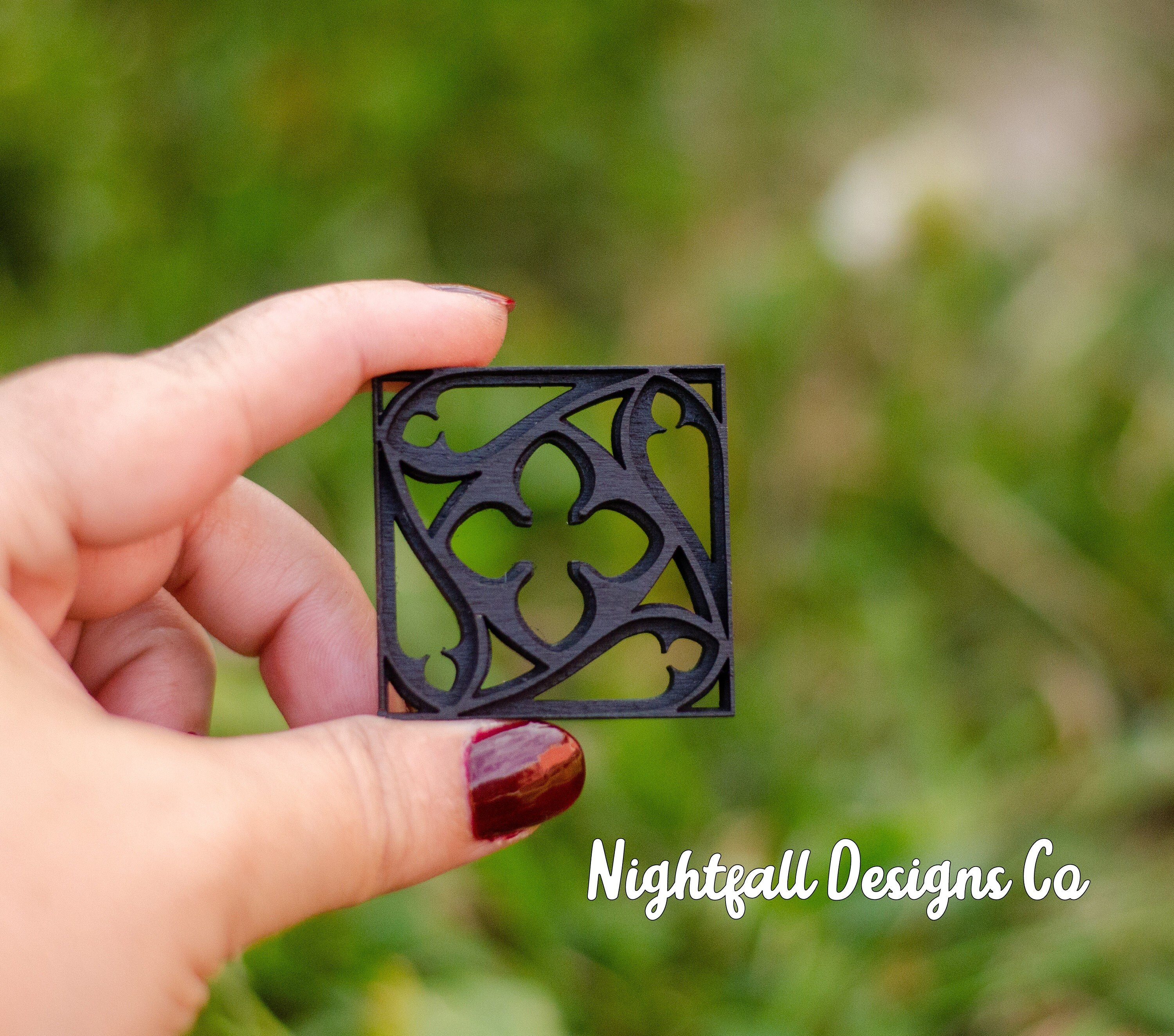 Miniature Gothic Cathedral Window Square Gothic Church - Etsy