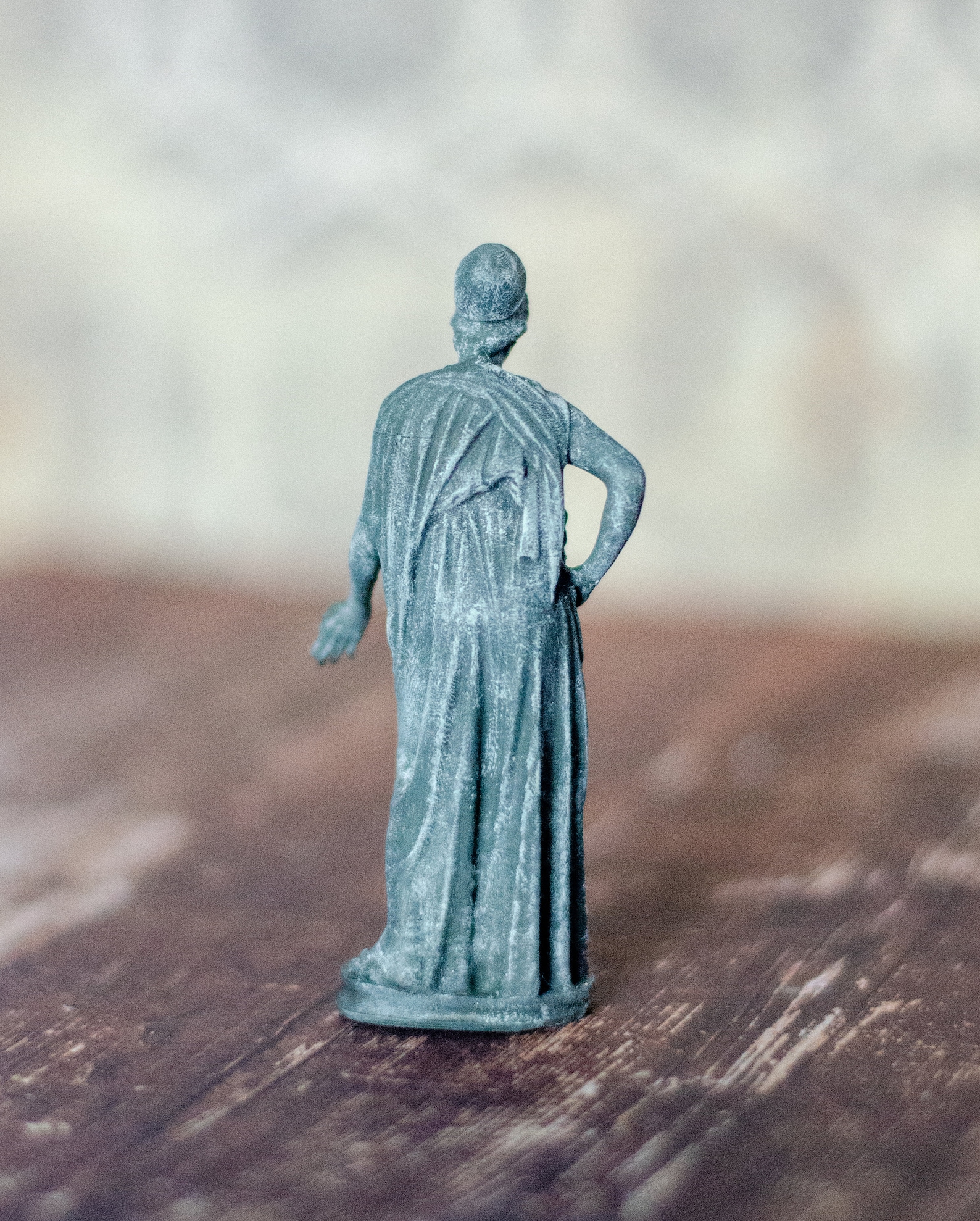 Miniature Greek Roman Athena Statue, Dollhouse Fairy Garden Figure - Etsy