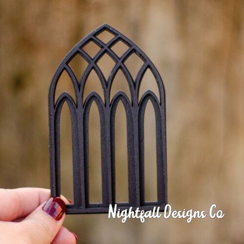 Miniature Gothic Cathedral Window Gothic Church Medieval - Etsy