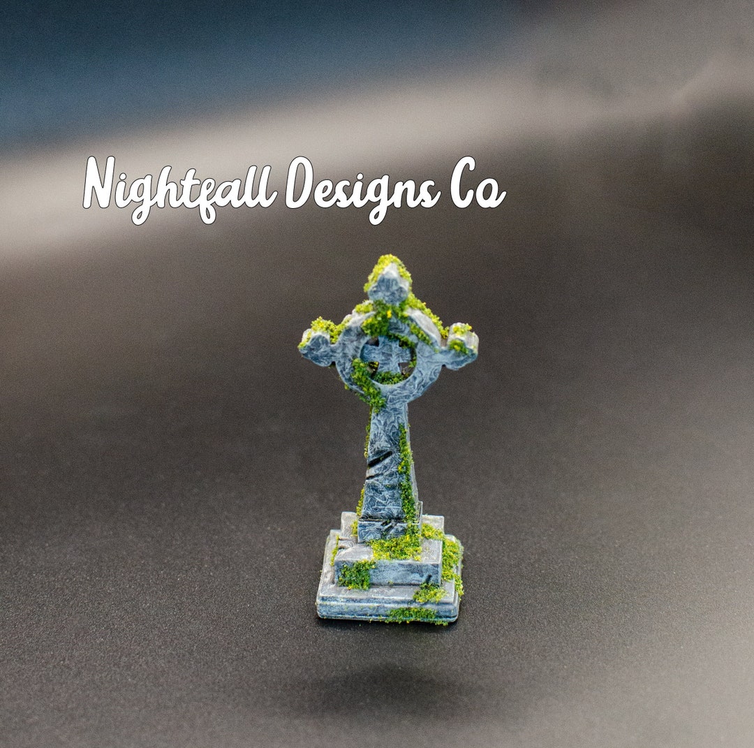 12th Scale Handmade Miniature Tombstone, Cemetery Gravestone, Aged ...