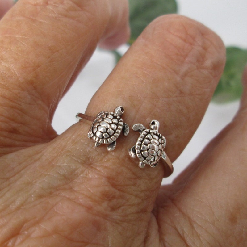 Turtle Ring - Etsy