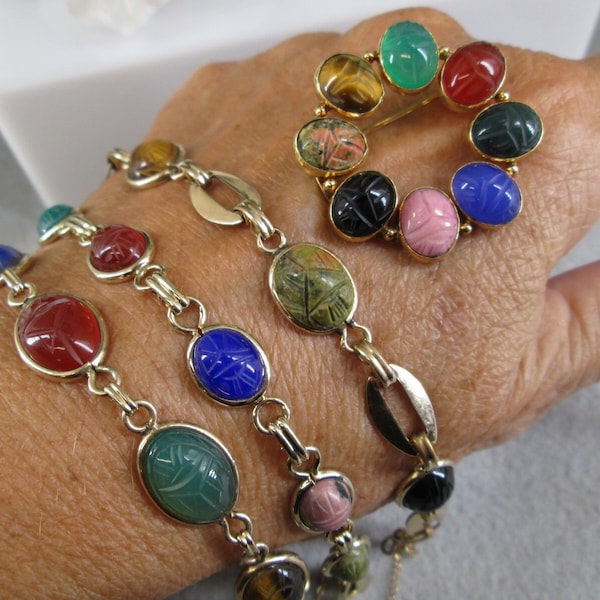 Scarab Bracelet - Etsy