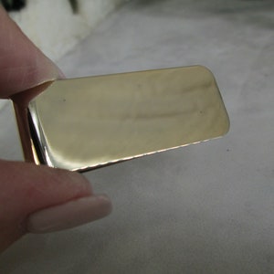 Handsome Gold Engravable Money Clip> Men's Money Clip> Monogram ...