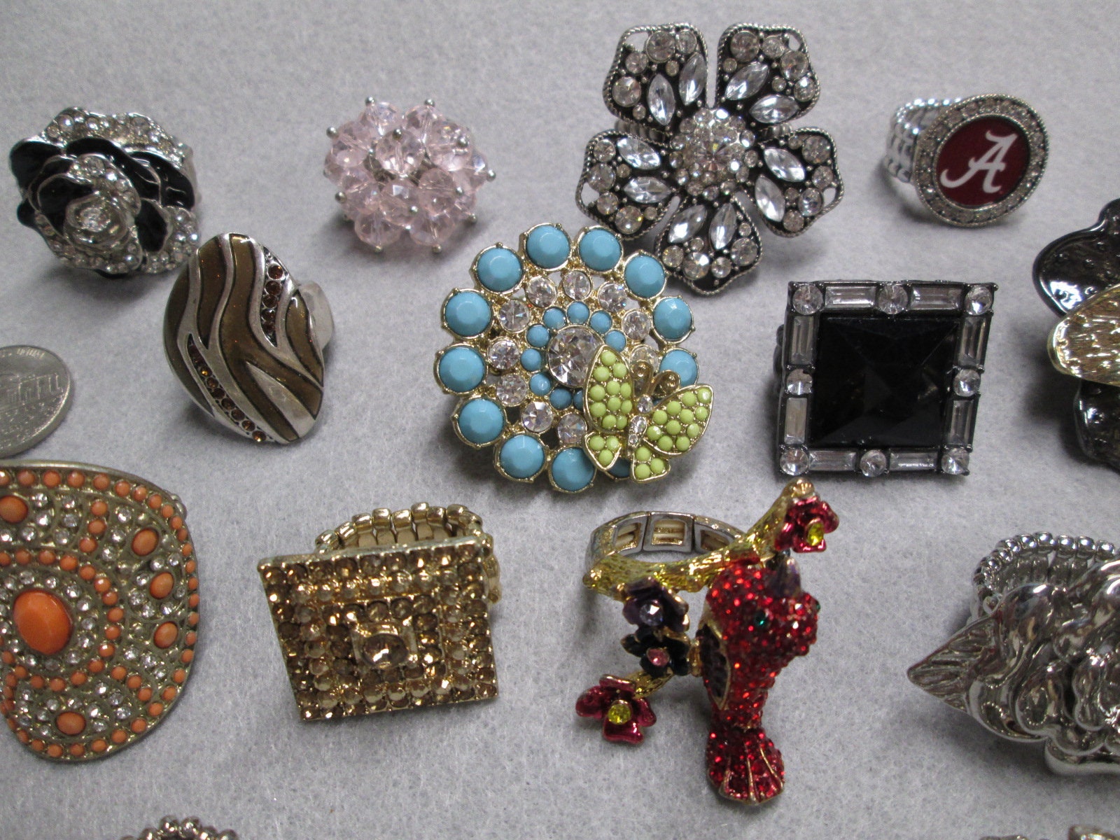 Fun & Fabulous Stretch Rings 24 styles to Choose from | Etsy