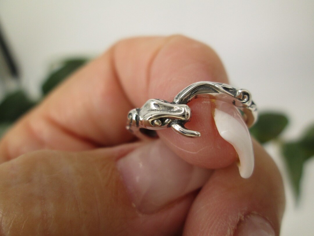 Sterling Silver SNAKE Ouroboros Ring>tail Devourer Ring,925 Snake ...