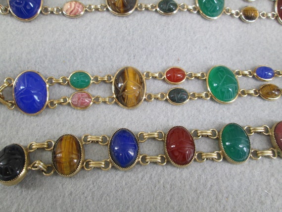 Genuine Scarab Bracelets>Gold Scarab Bracelets,Scarab… - Gem