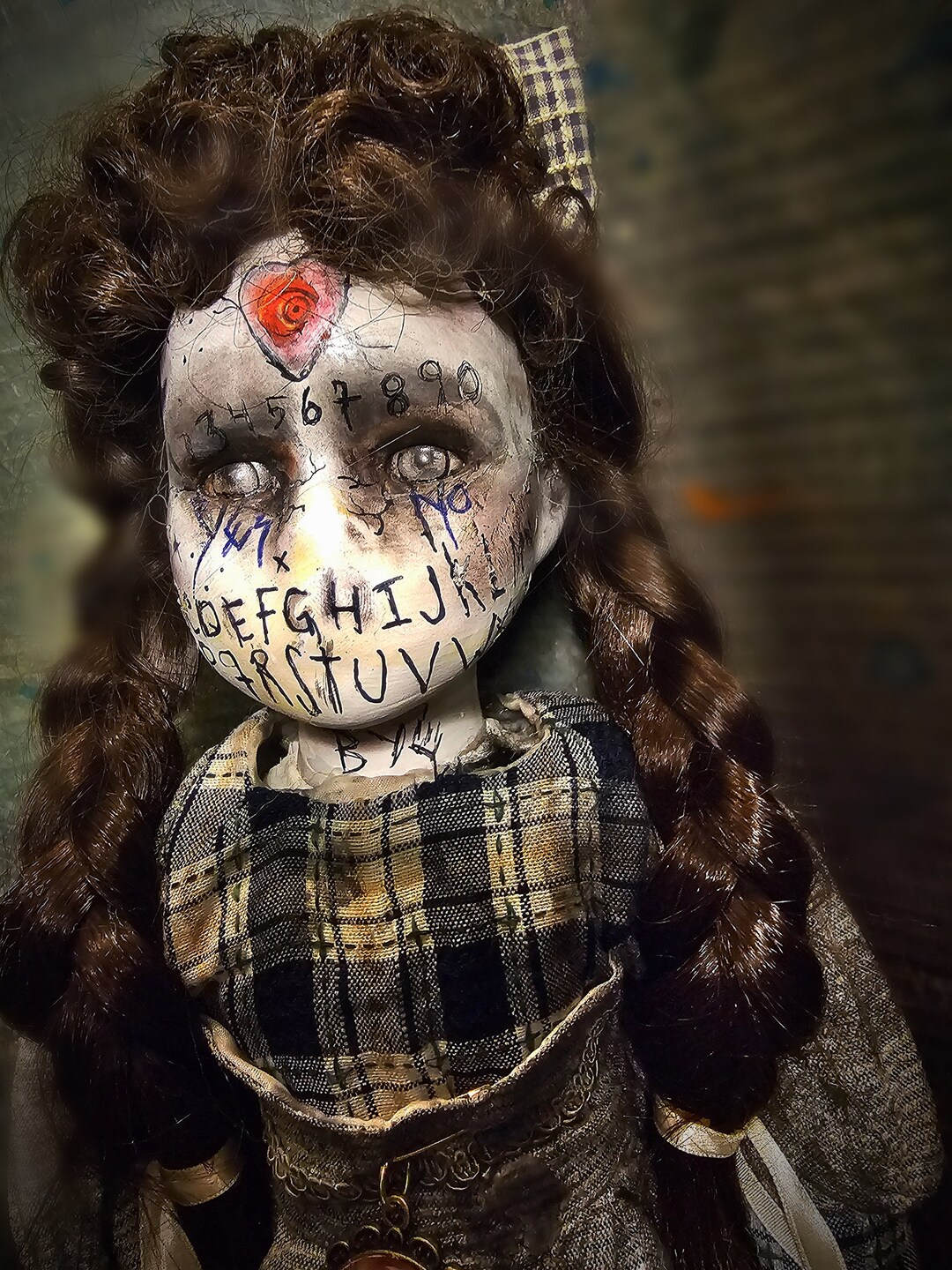 Evil Eye Quija Mati Horror Doll - Etsy