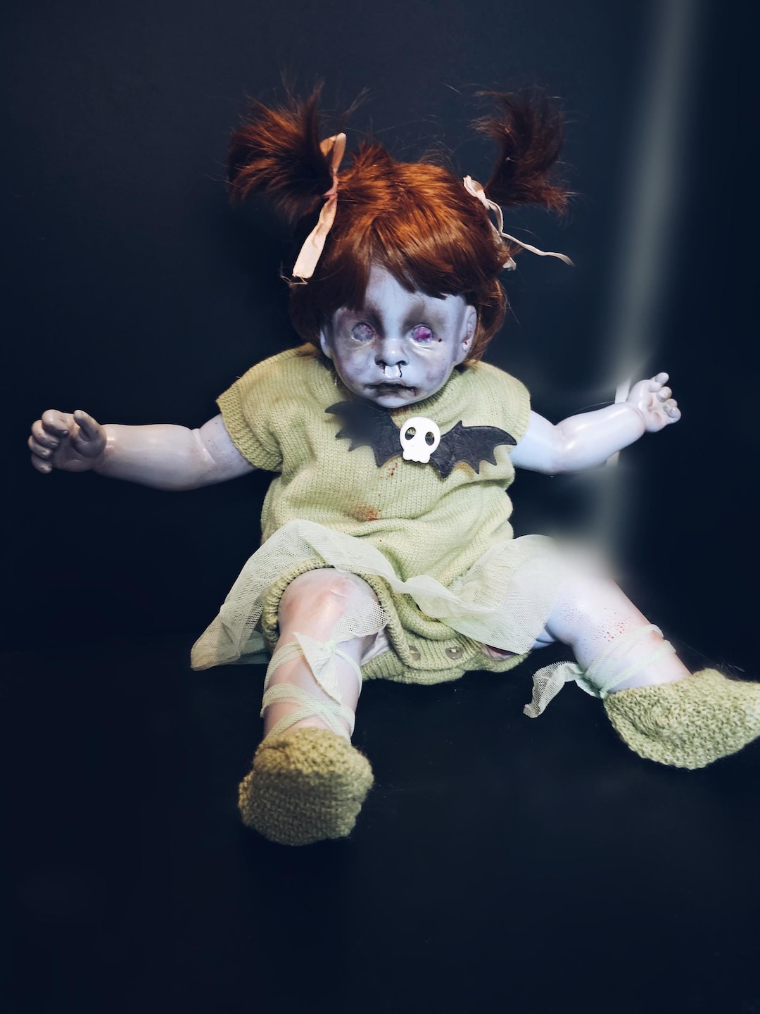Zombie Baby Doll Merci Horror Art Doll - Etsy