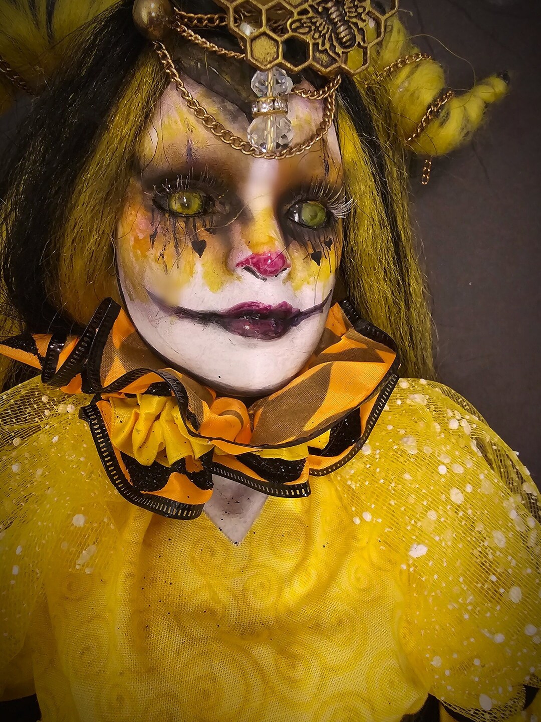 Queen Bee Jester Anastasia Doll - Etsy