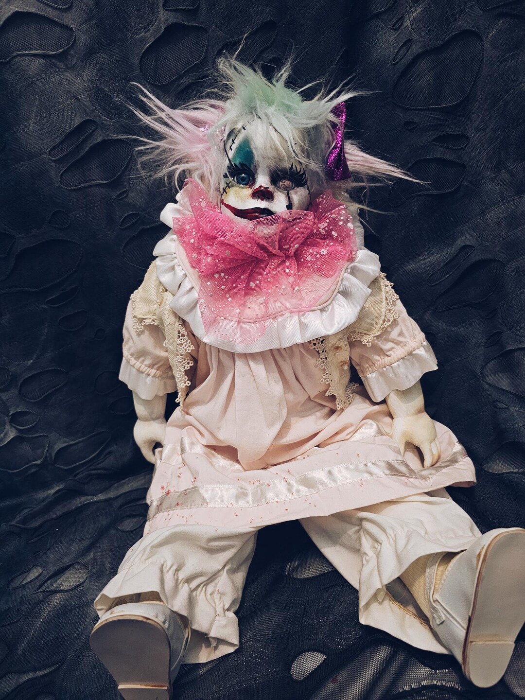 Evil Zombie Strawberry Clown Fresita Horror Art Doll - Etsy