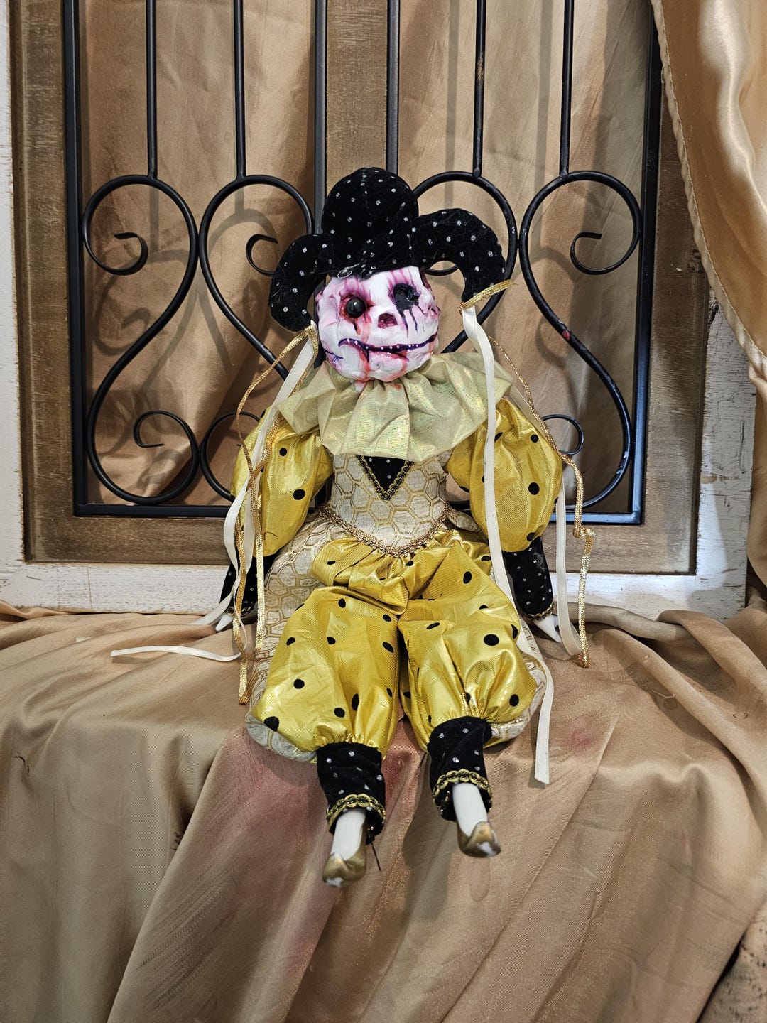Multiple Face Jester Zamura Horror Art Doll - Etsy