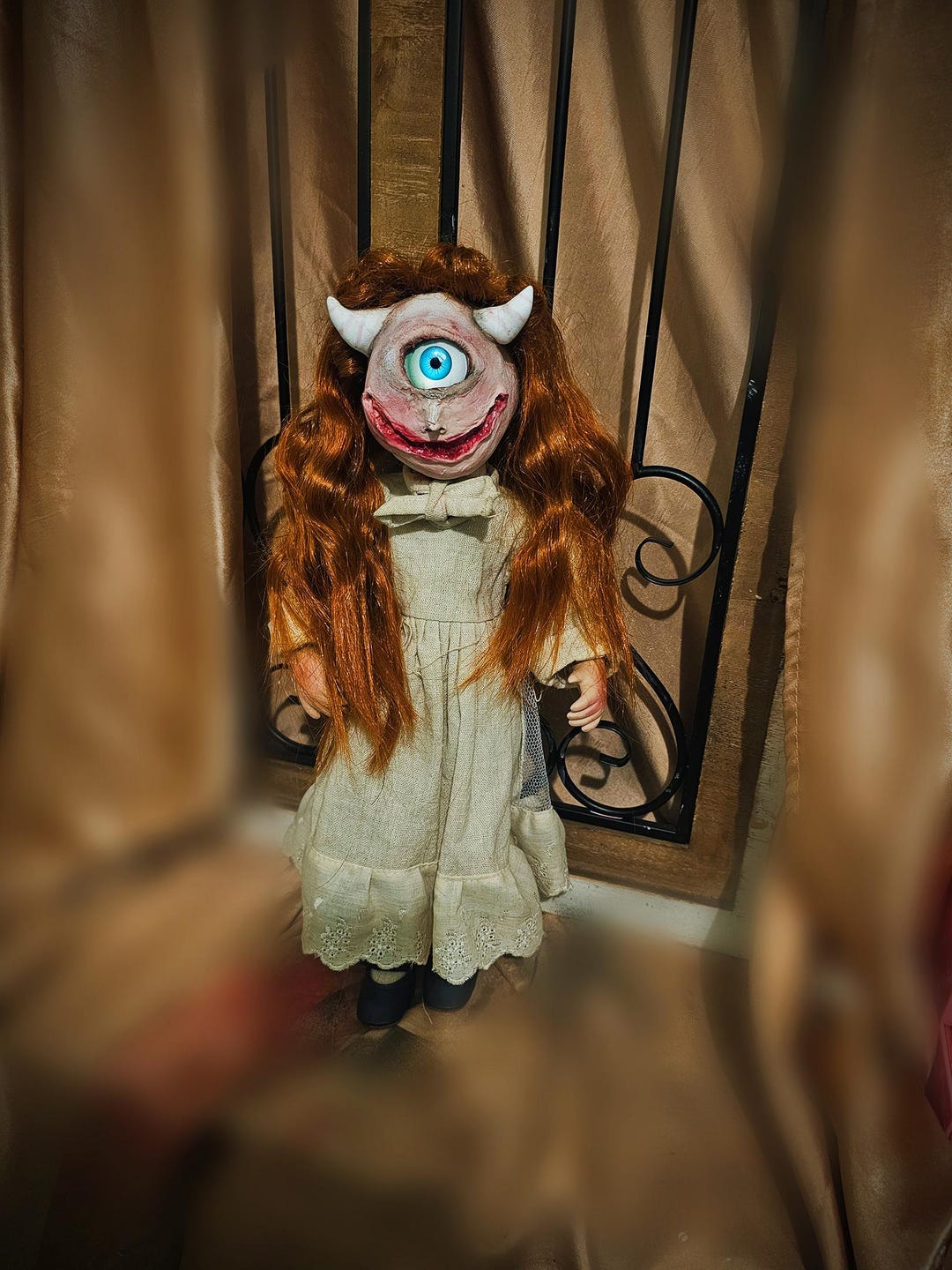 Cyclops Monster Melanie Horror Art Doll - Etsy