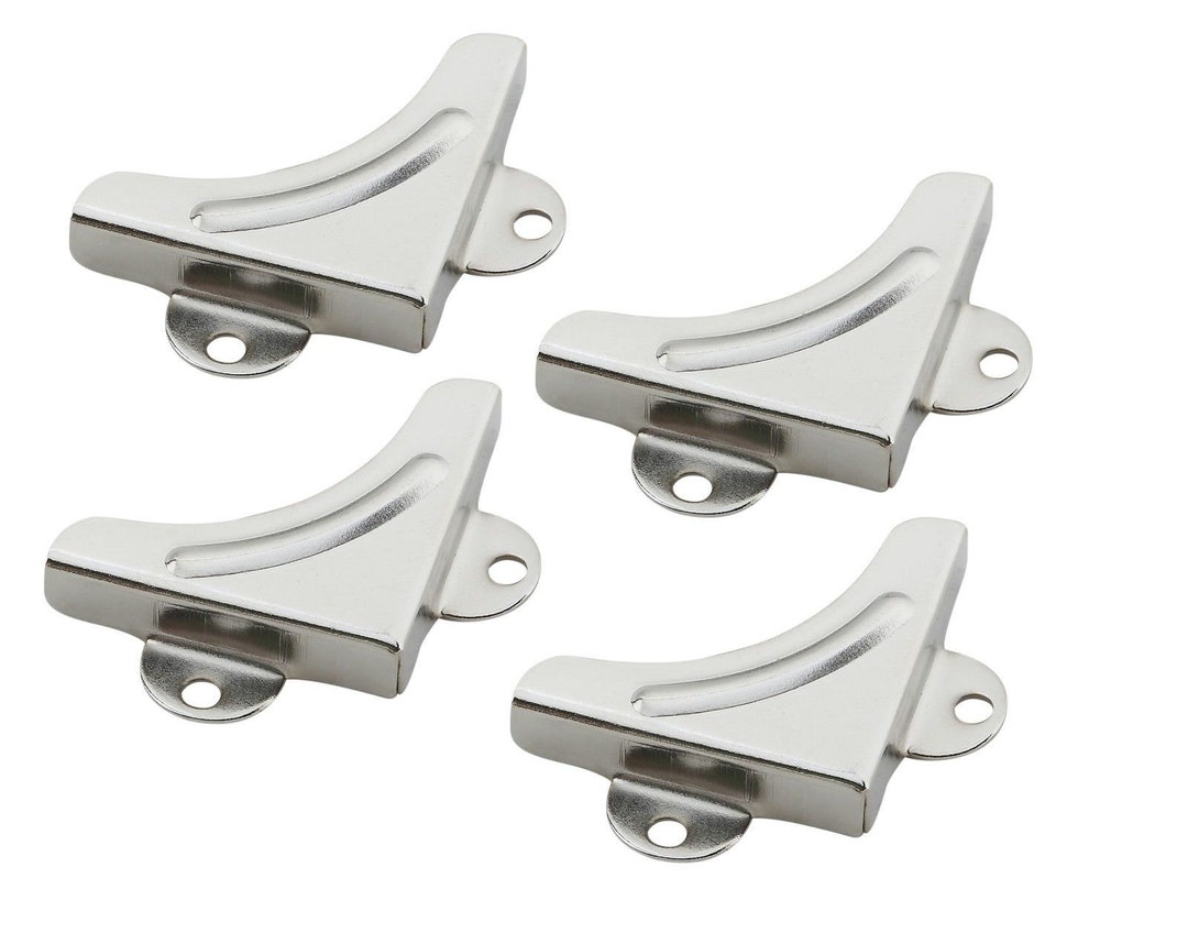 Pack of 8 X 32mm Mirror Picture Corners Clips Clamps Mount Brackets ...