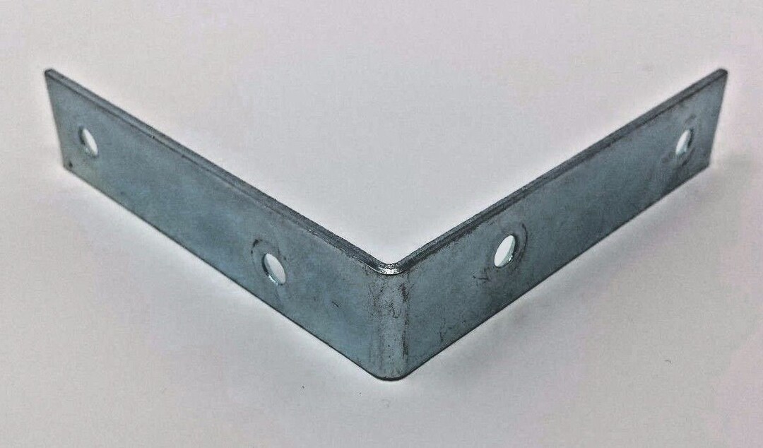 NEW pack of 4 L Shaped / Chair Brackets 80mm x 80mm support shelf D005 ...