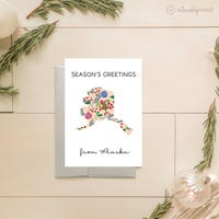 Ski Buddies Greeting Card W/ Envelope, 5"x7", Alyeska Resort, Girdwood ...